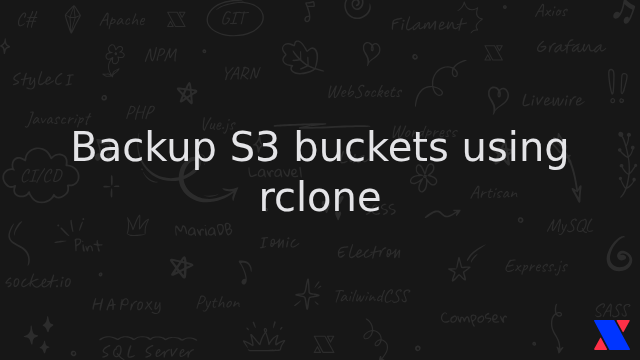 Backup S3 buckets using rclone | sertxu.dev